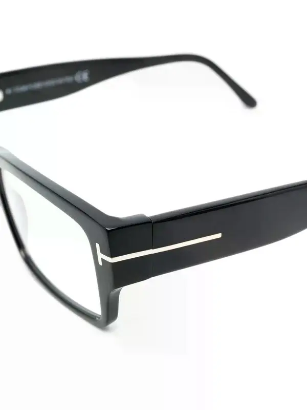 TOM FORD Rectangle-frame Glasses - Black