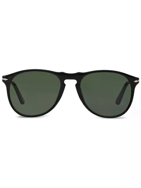 Persol Round Frame Sunglasses - Black