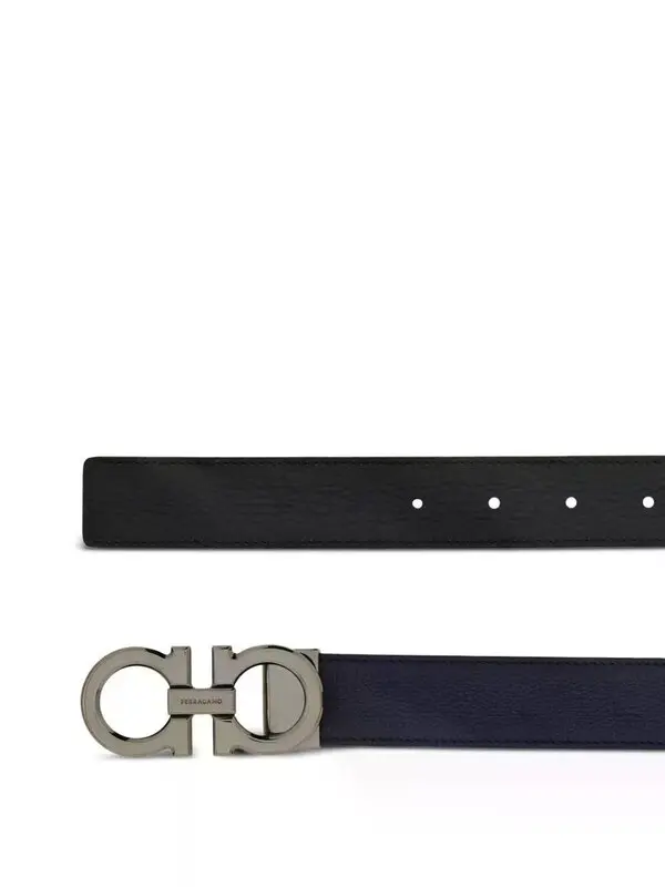FERRAGAMO Reversible Gancio Belt