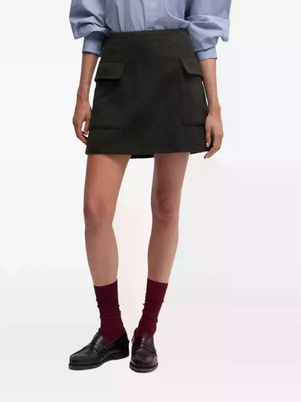 Aspesi Flap-pocket Mini Skirt