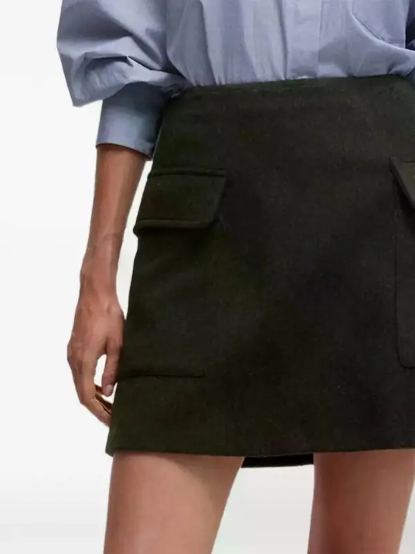 Aspesi Flap-pocket Mini Skirt
