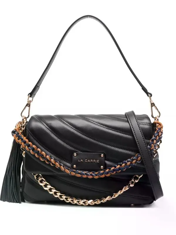 LA CARRIE Stehy Quilted Chain Shoulder Bag