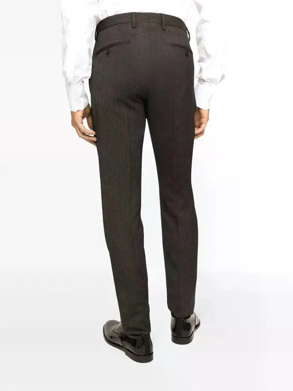 Dolce & Gabbana Peak-lapels Straight-leg Single-breasted Suit - Black