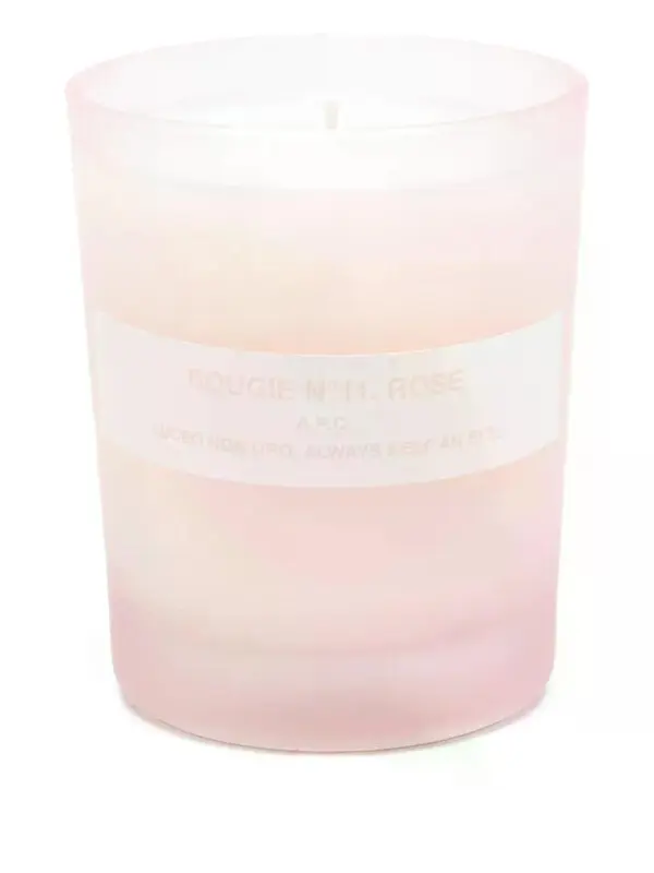 A.p.c. Rose Floral Candle - Pink