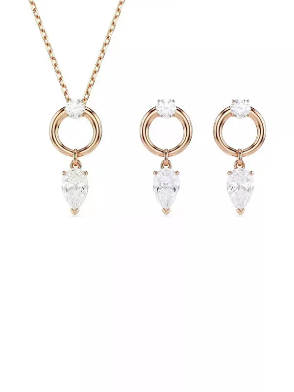 SWAROVSKI Mesmera Teardrop Pendant Necklace Set