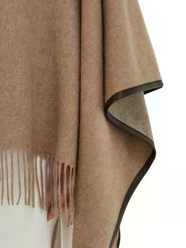 FERRAGAMO Fringe Hem Cape