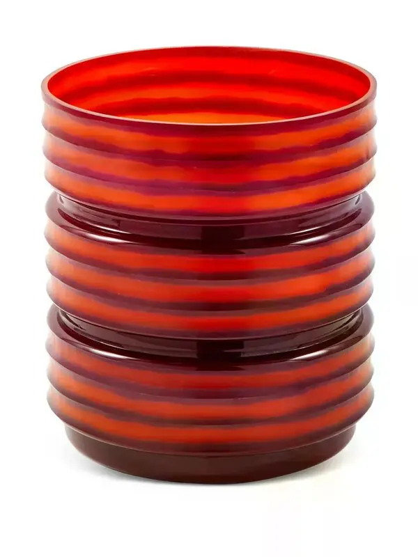 POLSPOTTEN Large Layer Vase - Red