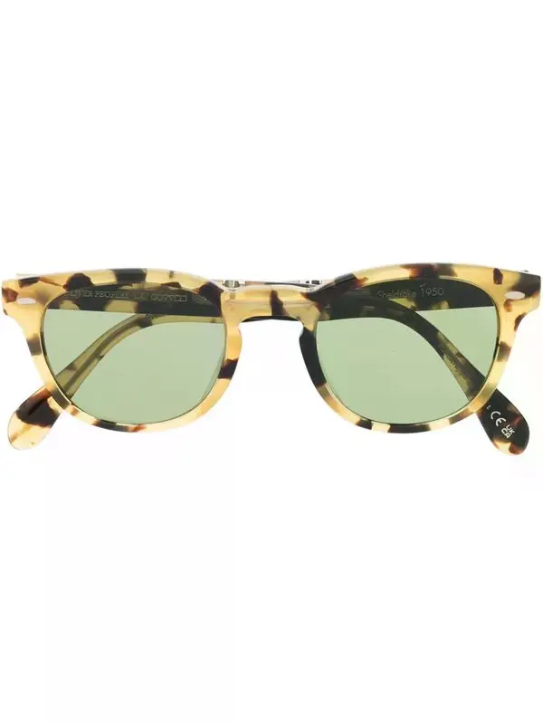 Oliver Spencer Sheldrake 1950 Sunglasses - Yellow