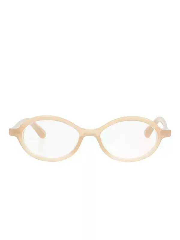 Jacquemus Logo-print Glasses - Neutrals