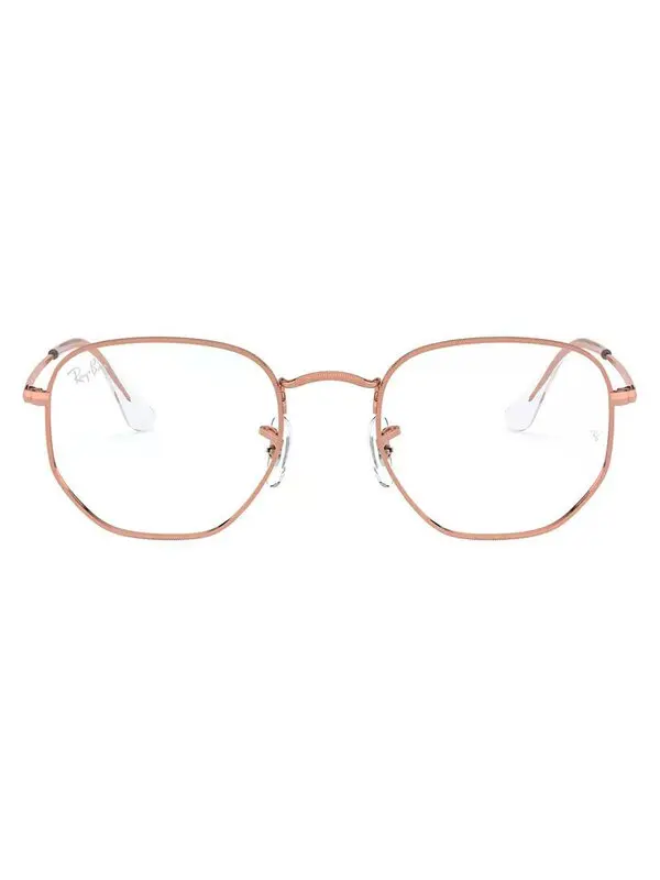 Ray-ban Geometric Frame Eyeglasses - Pink