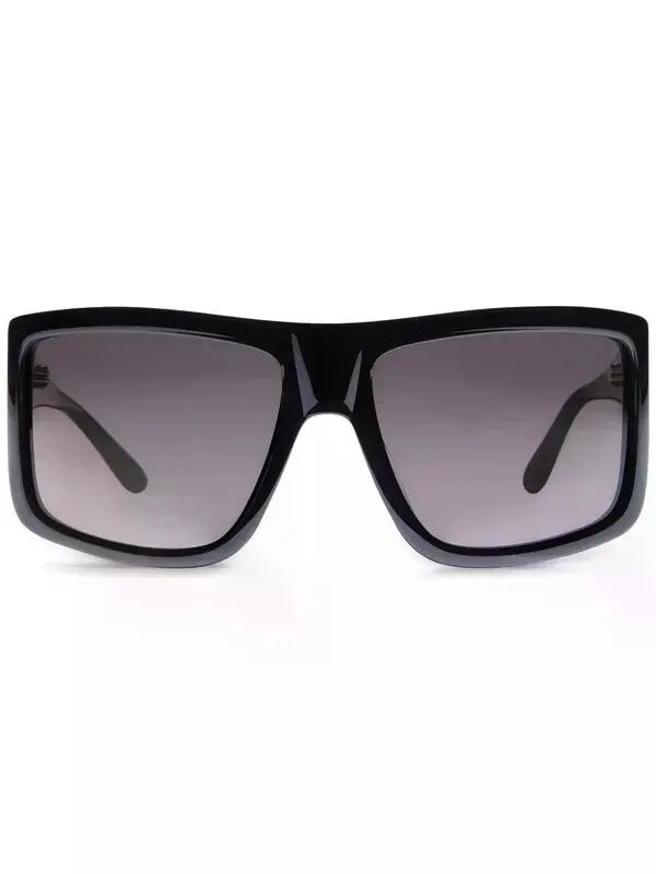 COURREGES Shock 2 Sunglasses - Black