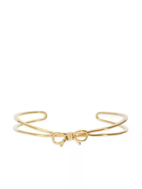 FERRAGAMO Bow Bangle Bracelet - Gold