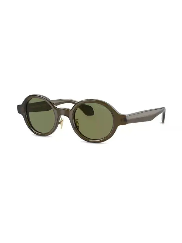 Giorgio Armani Round-frame Sunglasses - Green