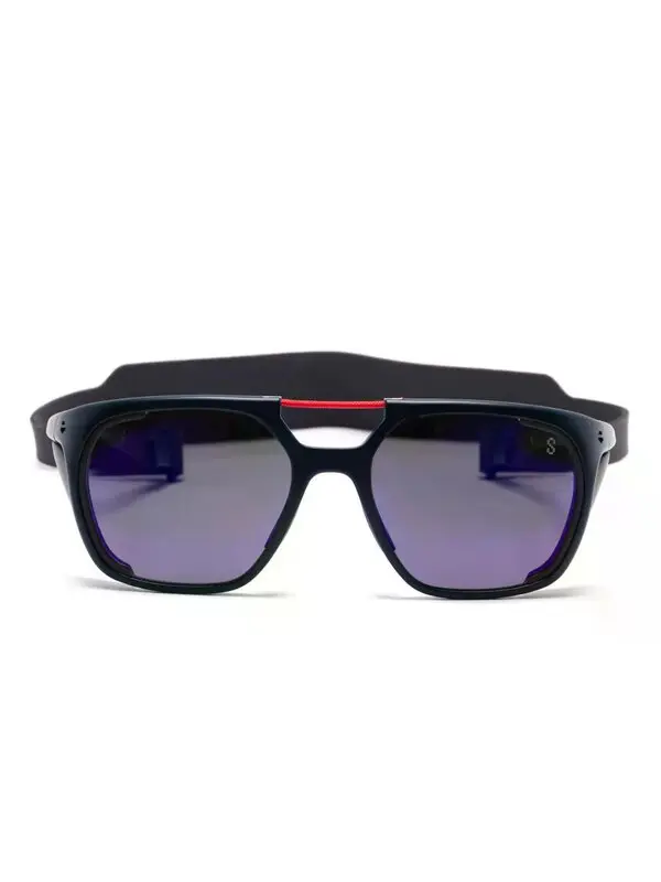 Tag Heuer Square-frame Sunglasses - Blue