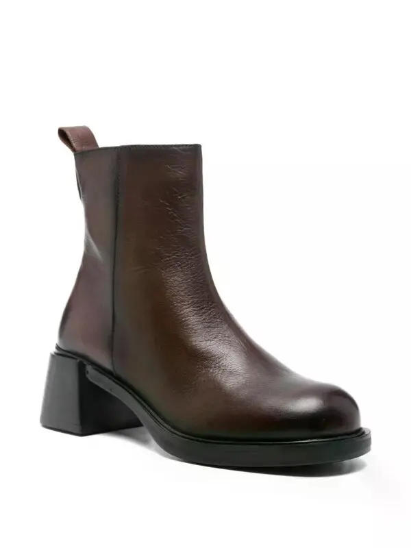 CAFÈNOIR 50mm Pull-tab Block-heel Boots
