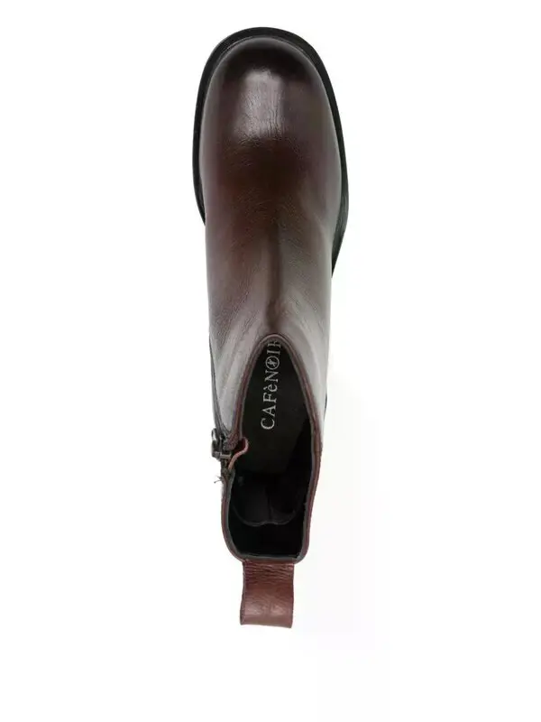 CAFÈNOIR 50mm Pull-tab Block-heel Boots
