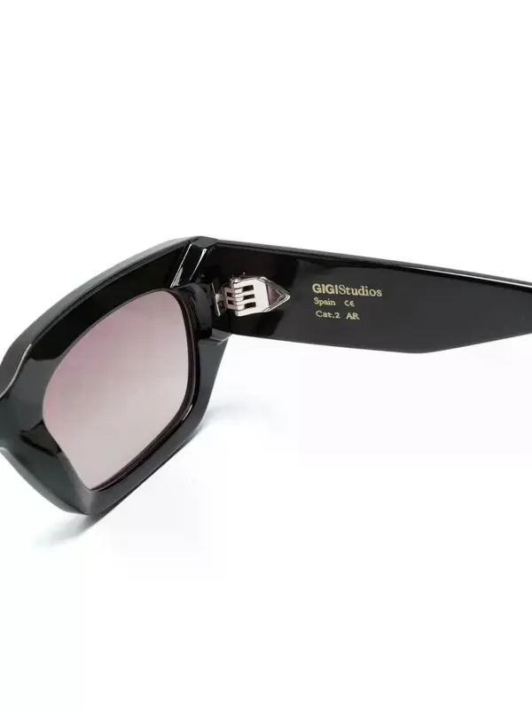 GIGI STUDIOS Natalie Rectangle-frame Sunglasses