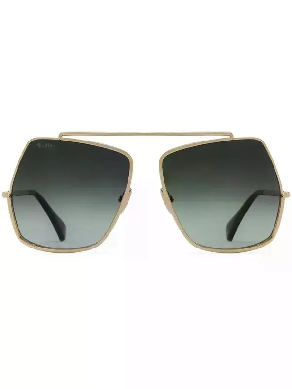 Max Mara Elsa Petite Sunglasses - Gold