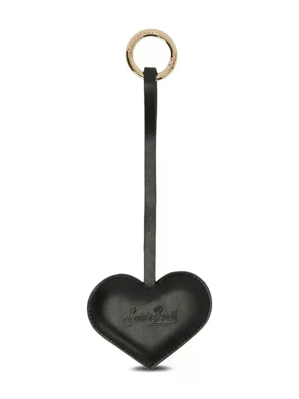MC2 SAINT BARTH Heart Charm Accessory - Black