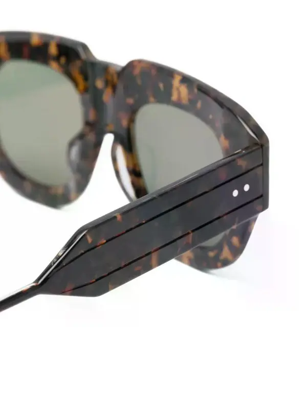 Thom Browne Geometric Sunglasses - Brown