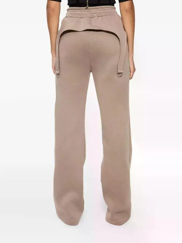 HAMZA Goddess Garter-strap Track Pants