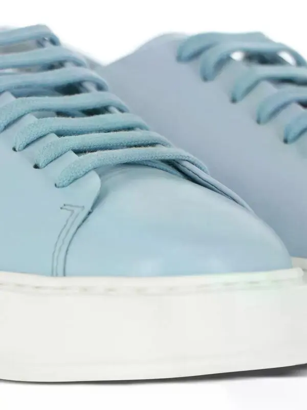 Santoni Lace-up Platform Pumps