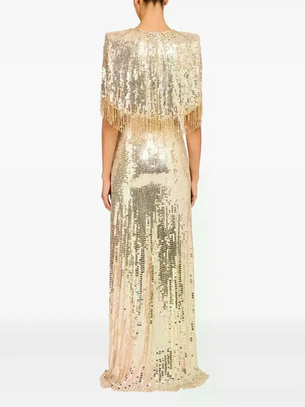Jenny Packham Blake Sequin-embellished Maxi Dress