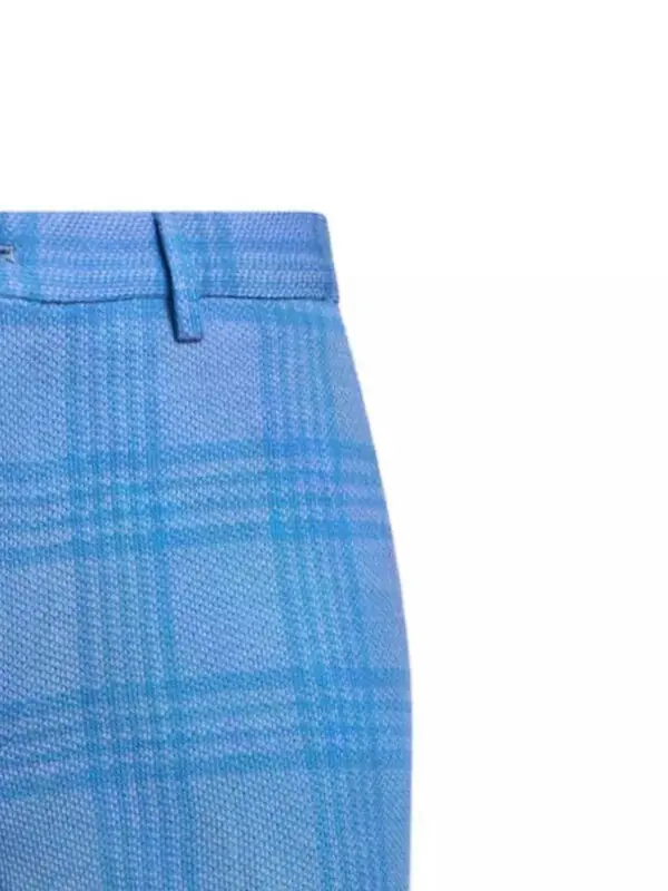 Etro Checked Tailored Trousers