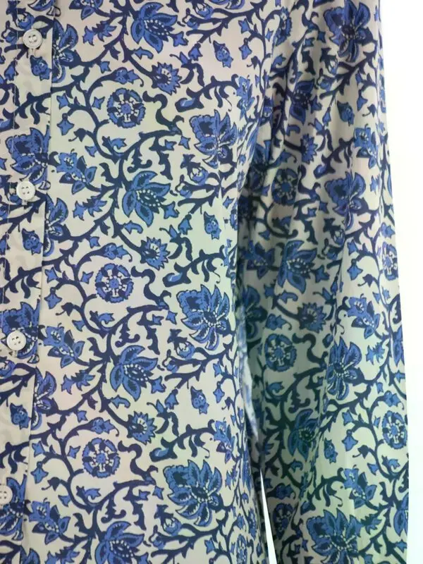 MC2 SAINT BARTH Brigitte Floral Shirt - Neutrals