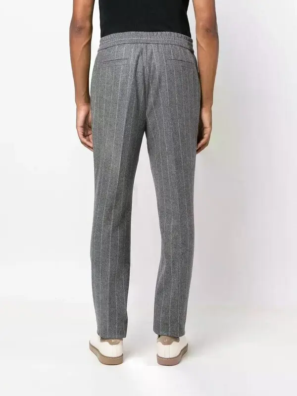 Brunello Cucinelli Stripe-pattern Straight Trousers