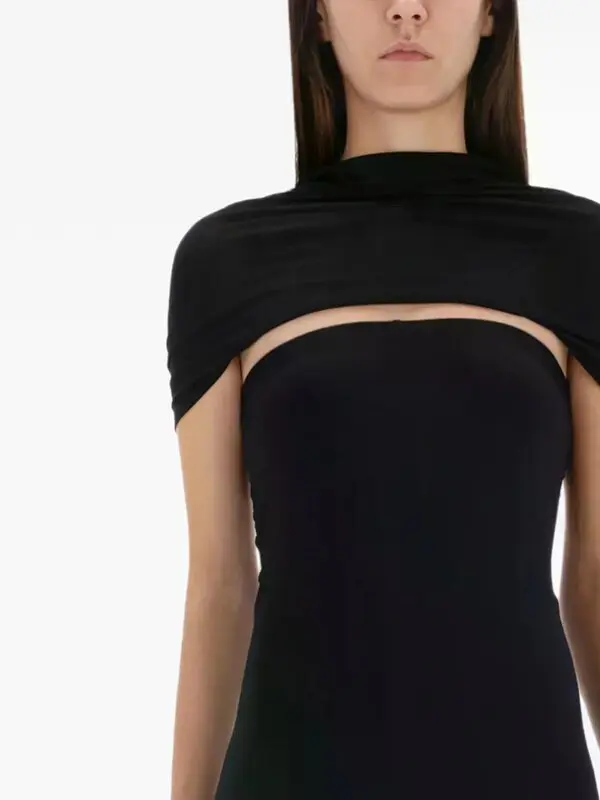 Helmut Lang Cut-out Maxi Dress