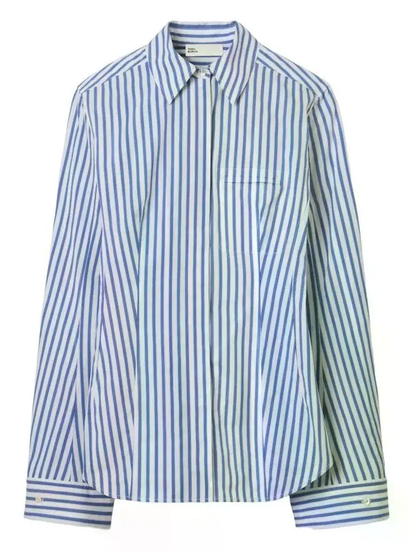 Tory Burch Bell-sleeve Cotton Shirt