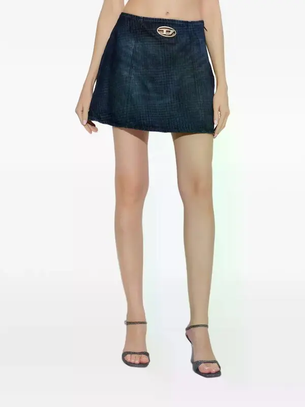 DIESEL® De-sweny-s1 Denim Mini Skirt