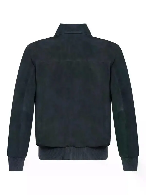 FRANZESE COLLECTION Suede Zip-up Jacket