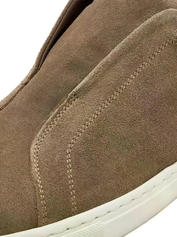FORSA Charlie Suede Slip-on Sneakers - Neutrals
