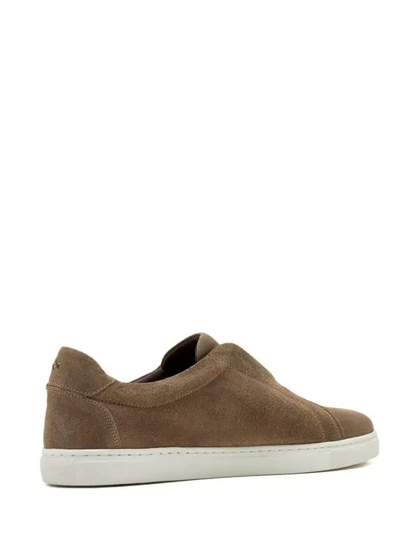 FORSA Charlie Suede Slip-on Sneakers - Neutrals