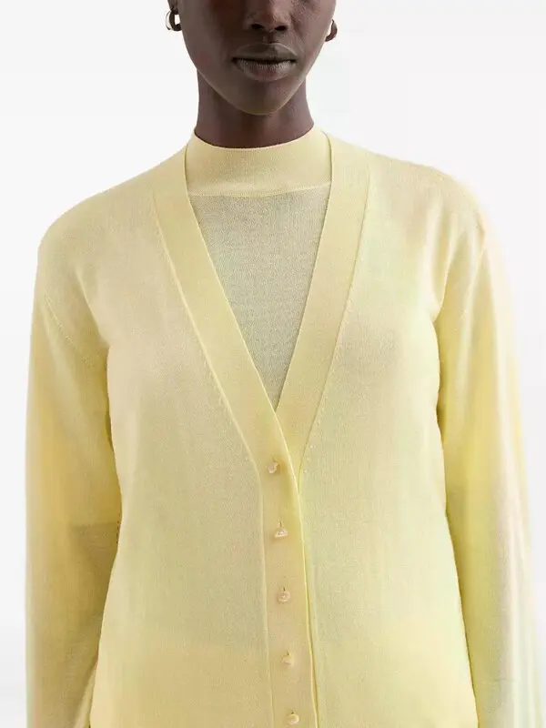JIL SANDER V-neck Knit Cardigan