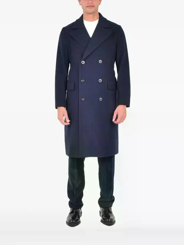 Boglioli Belted Double-breasted Coat