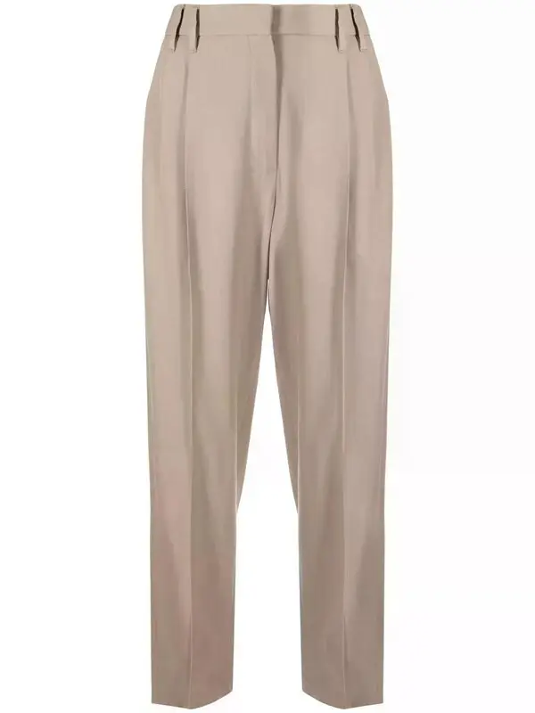Brunello Cucinelli Tailored Wool-blend Trousers