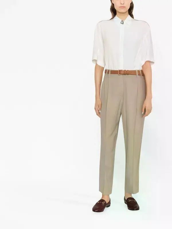 Brunello Cucinelli Tailored Wool-blend Trousers