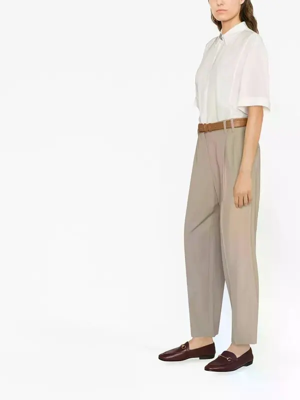 Brunello Cucinelli Tailored Wool-blend Trousers