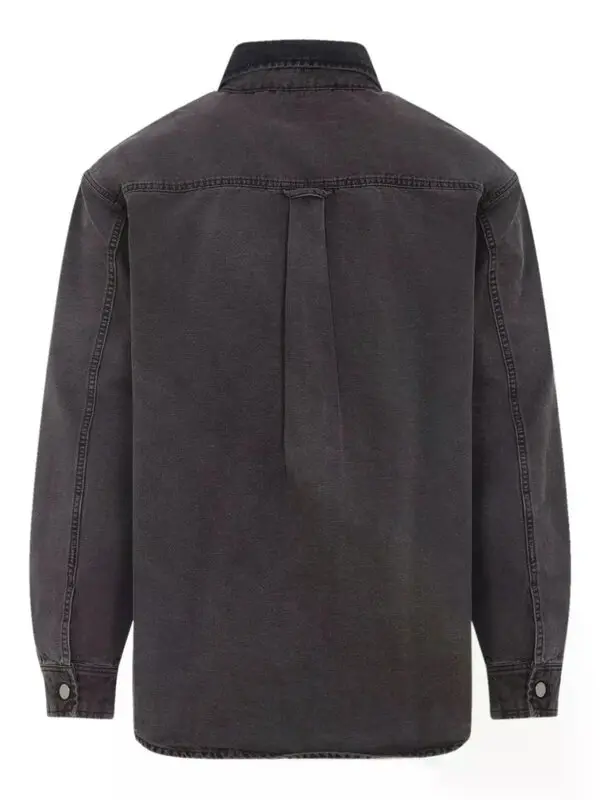 Carhartt Work In Progress Corduroy-collar Pocket Jacket - Black