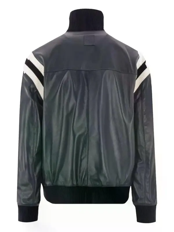 Loewe Paneled Leather Jacket