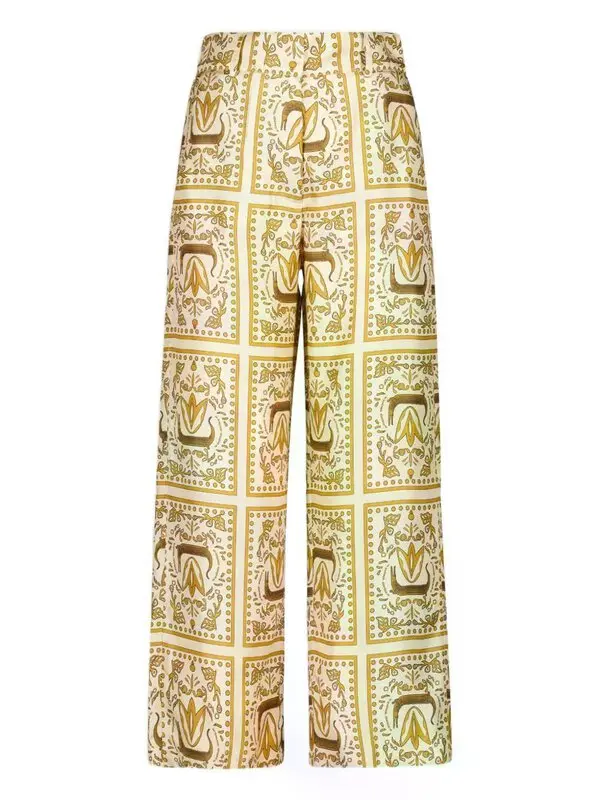 PAULA Houndstooth Check Trousers