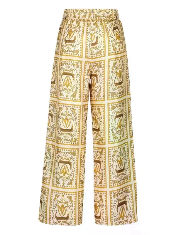 PAULA Houndstooth Check Trousers
