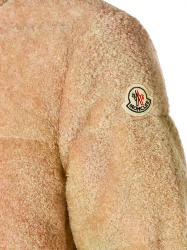 Moncler Padded Zip-fastening Jacket - Neutrals
