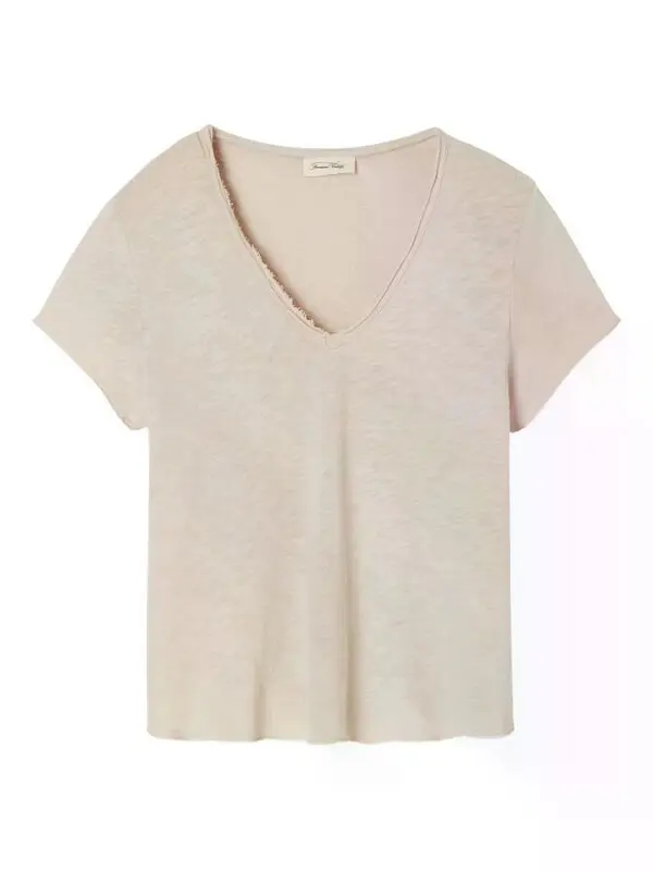 American Vintage Sonoma Brushed V-neck T-shirt