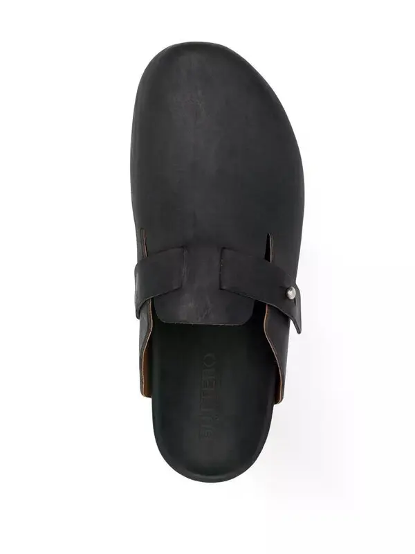 BUTTERO® Leather Clog Sandals