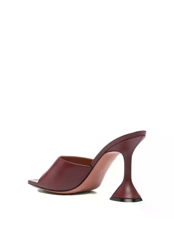 Amina Muaddi 95mm Lupita Square-toe Sandals