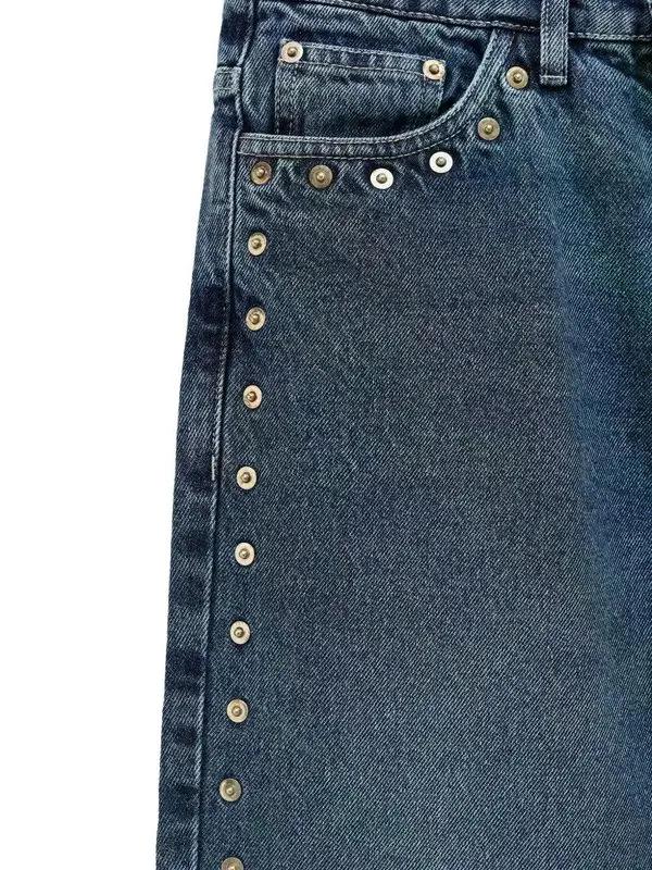 Paloma Wool Studded Straight Leg Jeans